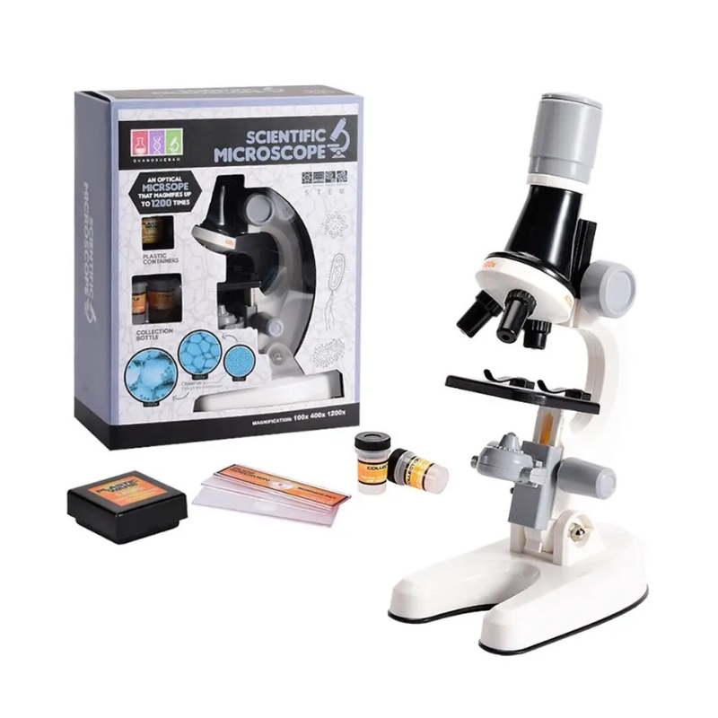 Scientific Microscope with accessories - Playit Store